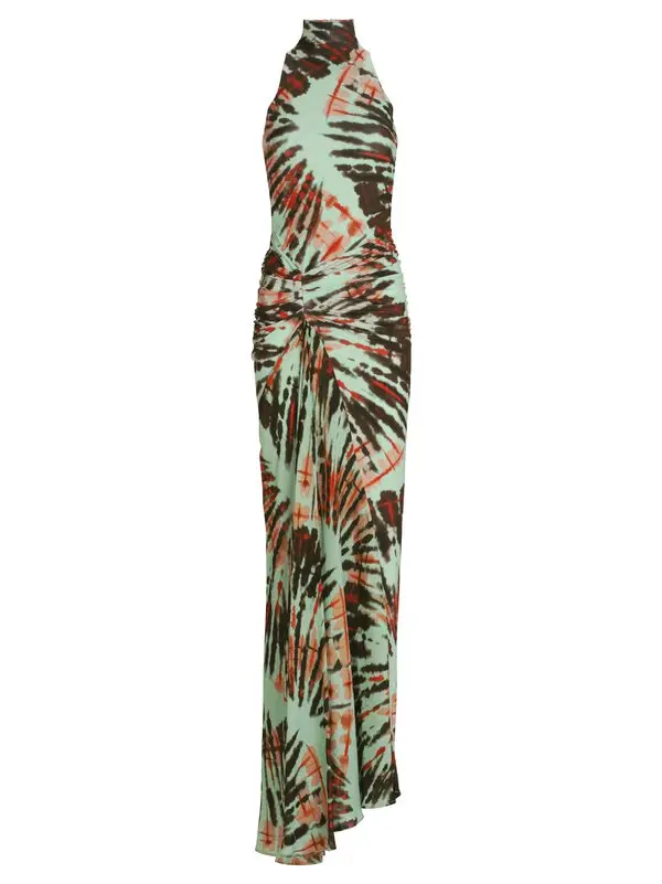 Silvia Tcherassi Frances Halter Neck Dress - Multi