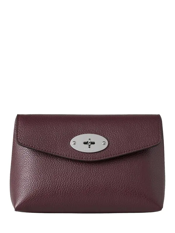 Mulberry Leather Darley Cosmetics Pouch - Red