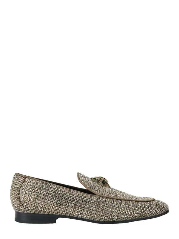 Kurt Geiger Embellished Loafers - Gold