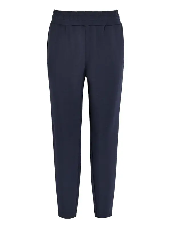 Varley The Slim Pant 27.5 Tapered-leg Jersey Sweatpants - Navy