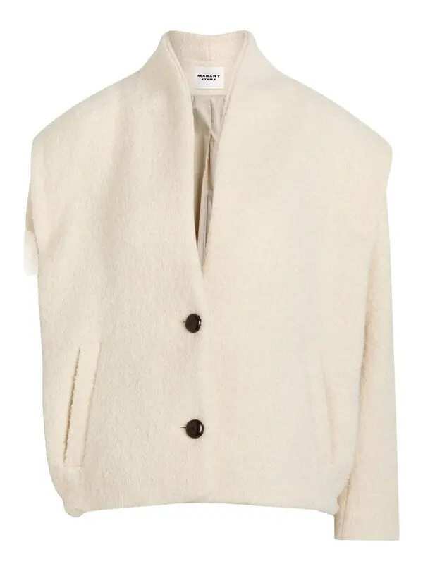 Isabel Marant Drogo Bouclé Jacket - Ecru