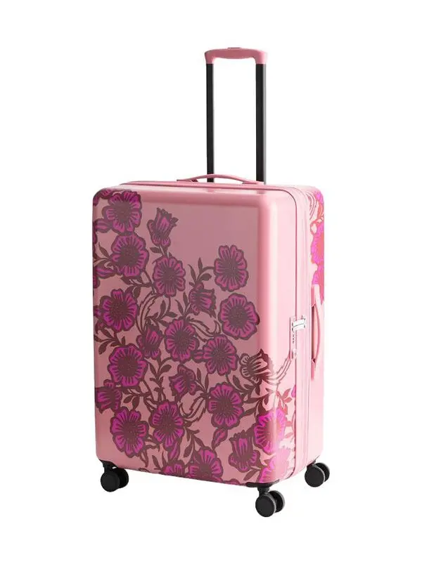 VERA BRADLEY 29" Adair Spinner Rolling Luggage - Pink