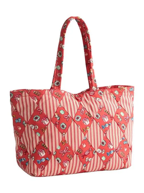 VERA BRADLEY Hathaway Tote Bag - Red