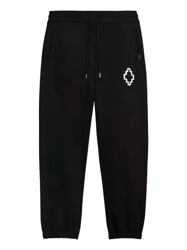 COUNTY OF MILAN Drawstring-waist Track Pants - Black