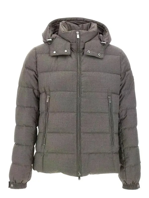 TATRAS Domiziano Quilted Hooded Jacket - Brown