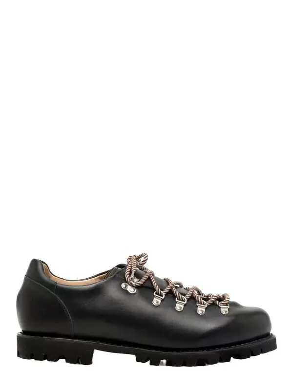 Paraboot Clusaz Leather Derby Shoes - Black