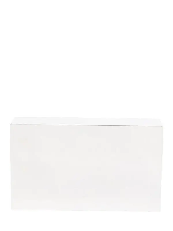 TOTEME Rectangular Metal Clutch - Silver