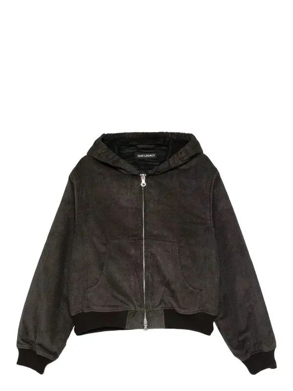 Our Legacy Twill Hooded Jacket - Brown