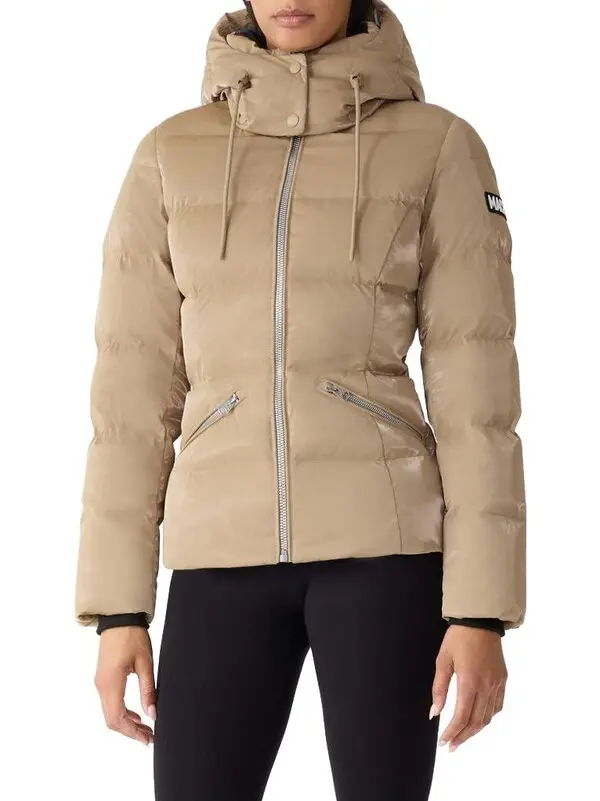 Mackage Madalyn Down Puffer Jacket - Lt Camel