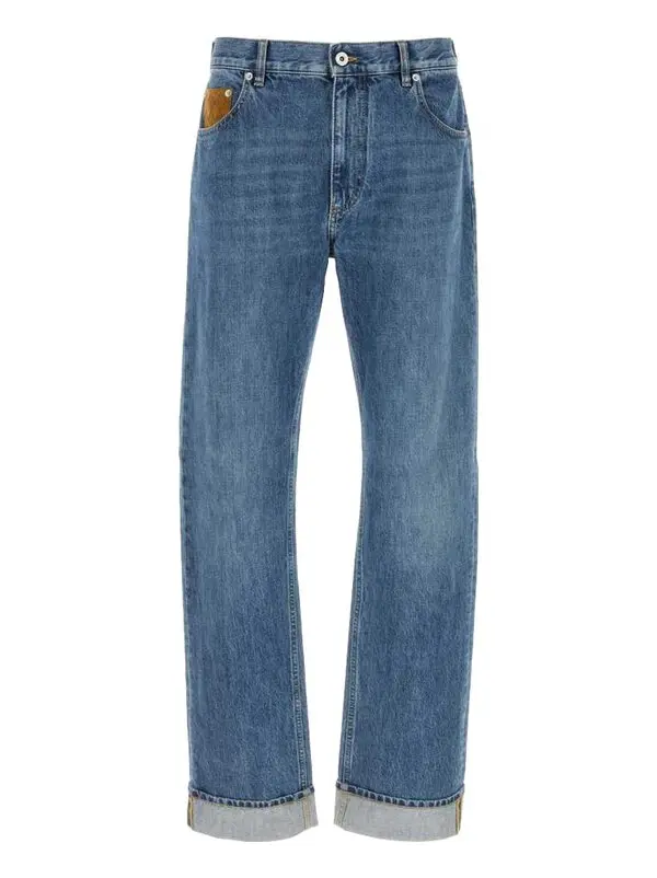 Bottega Veneta Denim Jeans - Blue