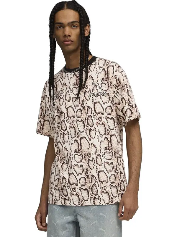 PUMA A$ap Rocky X Snake Skin T-shirt - White