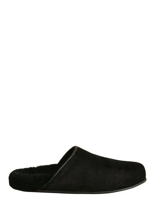 Jenni Kayne Suede Ashby Clog - Black