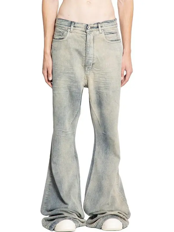 Rick Owens Bolan Bootcut Jeans - Blue