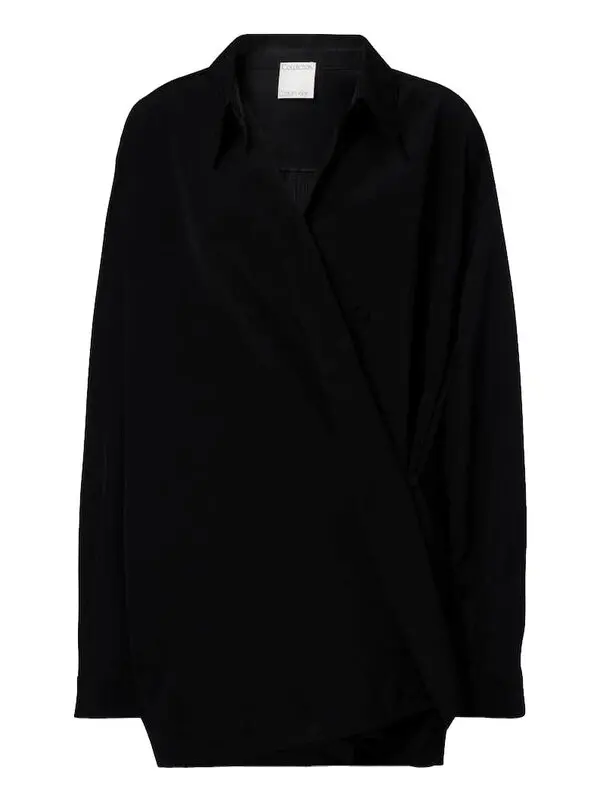 Calvin Klein Coppola Wool Overshirt - Black