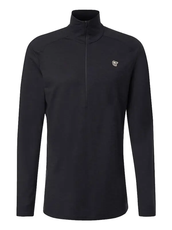 NORRONA Norrøna Femund Wool Half-zip Top - Black