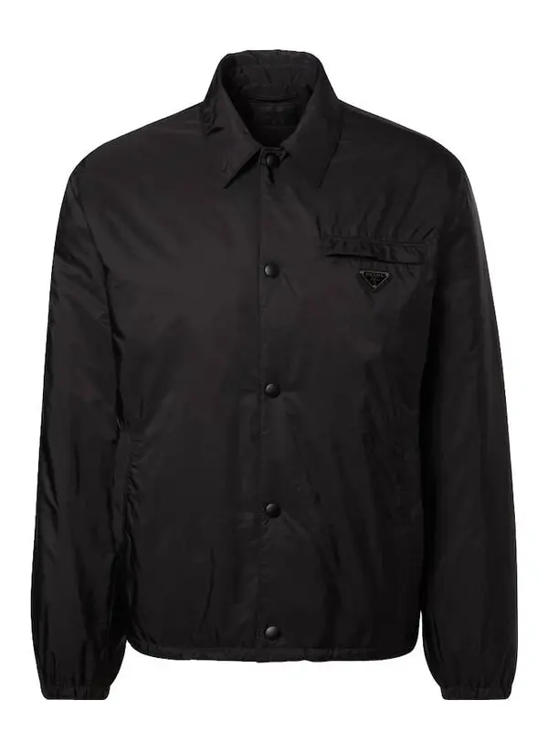 Prada Re-nylon Blouson Jacket - Black
