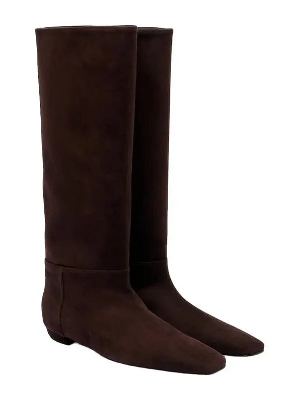 Proenza Schouler Suede Knee-high Boots - Brown