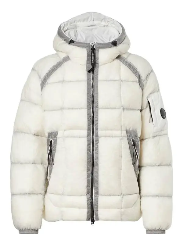 C.P. COMPANY D.d. Shell Down Jacket - White