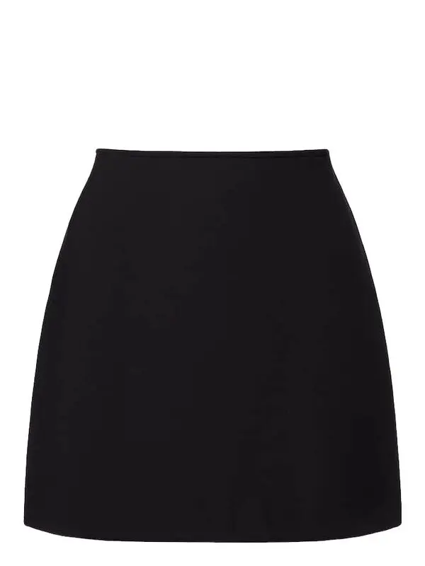 Wolford Midnight Grace High-rise Jersey Miniskirt - Black