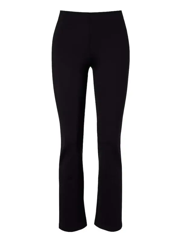Wolford Midnight Grace High-rise Slim Pants - Black