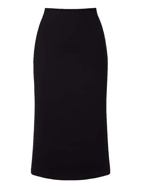 Wolford Midnight Grace High-rise Jersey Pencil Skirt - Black