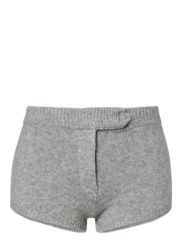 AYA MUSE Vita Knitted Shorts - Grey