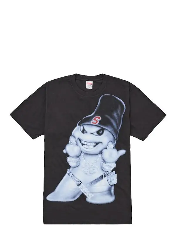 Supreme Snowman Tee Shirt - Black
