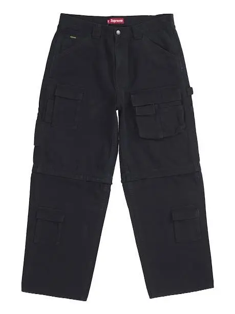 Supreme Zip-off Utility Pant - Black