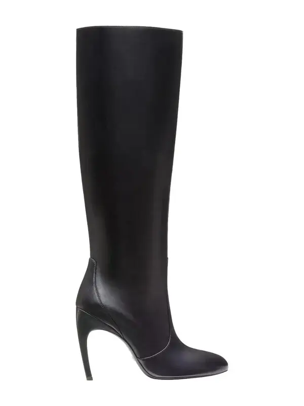 STUART WEITZMAN 100mm Luxecurve Boots - Black