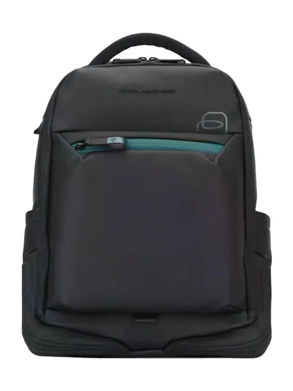 PIQUADRO Zipped Backpack - Black
