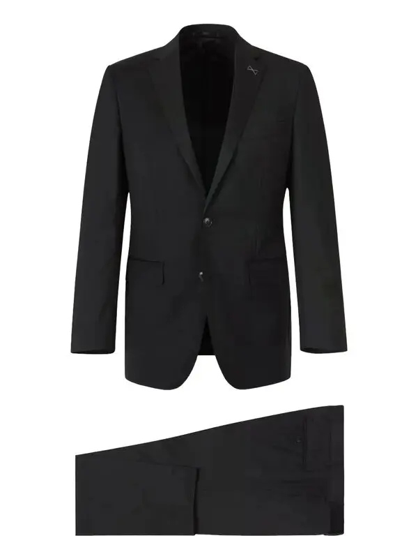 ATELIER MUNRO Single-breasted Pocket Suit - Black
