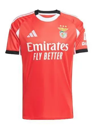 Adidas Benfica 25/26 Home Jersey - Benfica Red