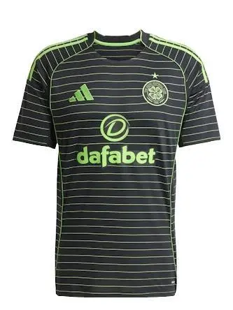 Adidas Celtic Fc 25/26 Away Jersey - Black