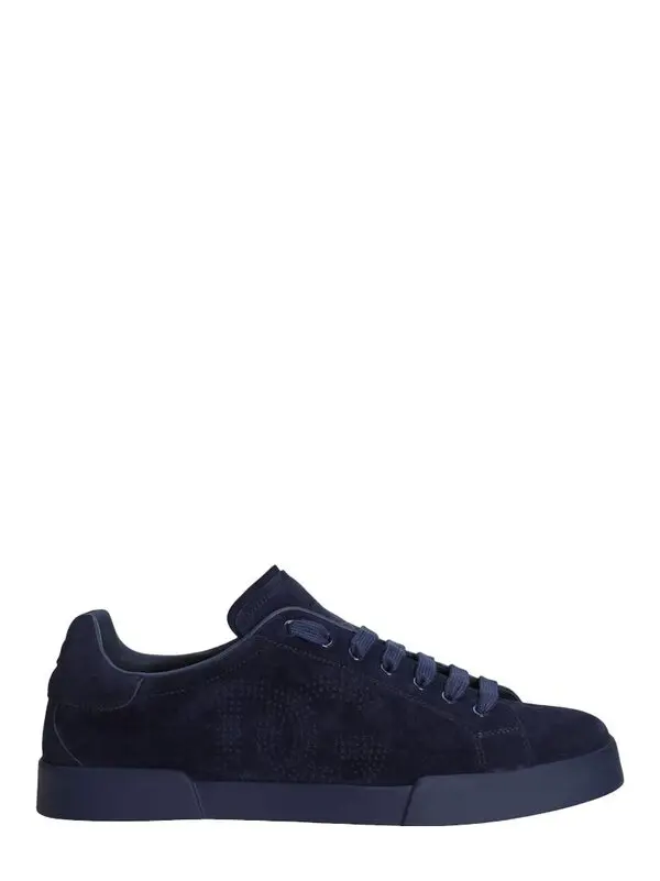 Dolce & Gabbana Portofino Strobel Sneakers - Blue