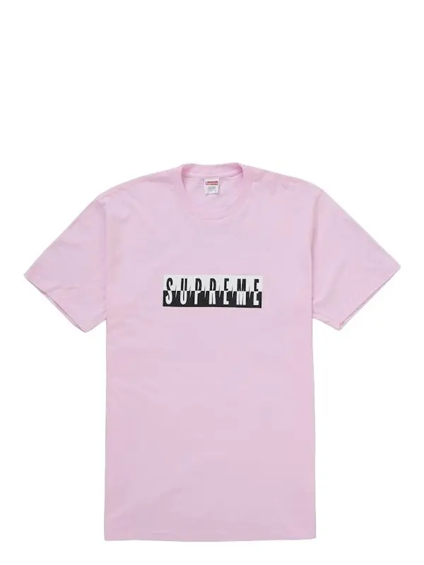 Supreme Split Tee Shirt - Light Pink