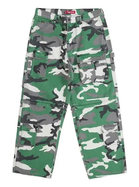 Supreme Zip-off Utility Pant - Green Camo
