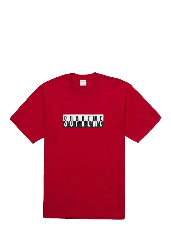 Supreme Split Tee Shirt - Red