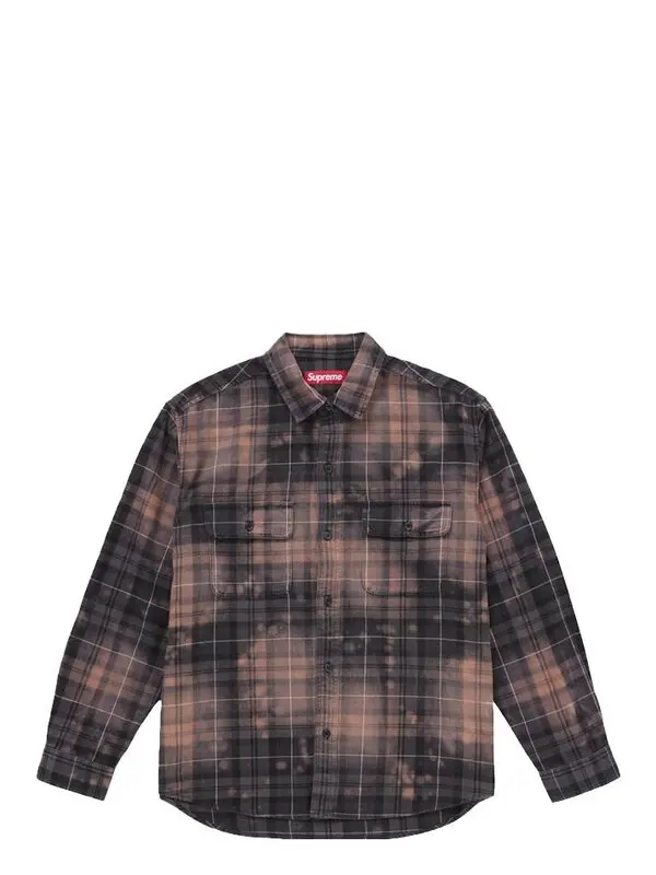 Supreme The Exorcist Flannel Shirt - Black