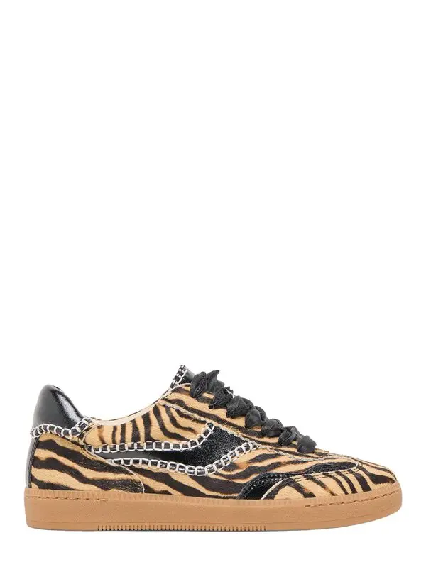 DOLCEVITA Notice Stitch Sneakers - Tiger Calf Hair