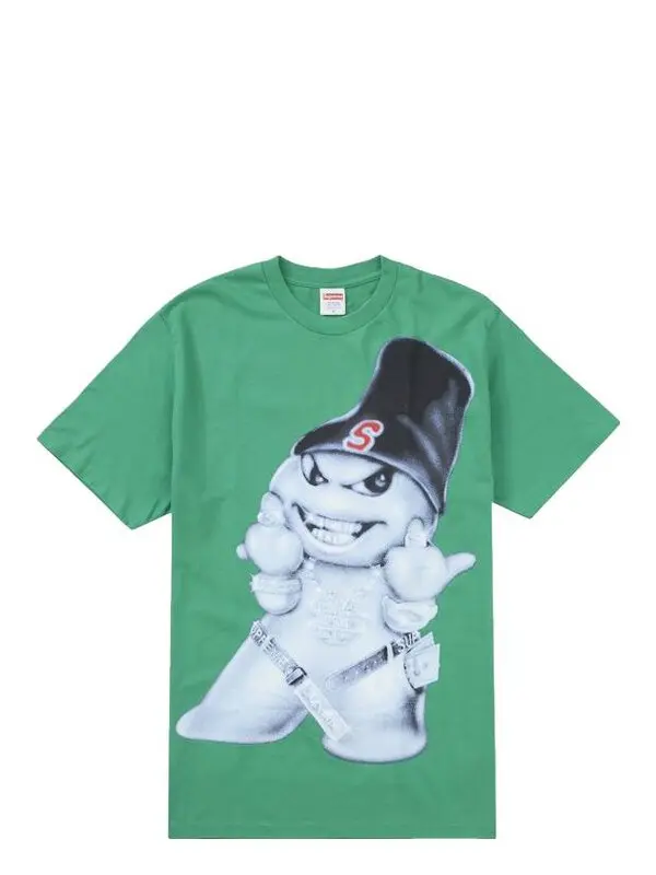 Supreme Snowman Tee Shirt - Green