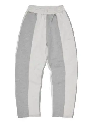 CORTEIZ Hmp Contrast Panel Open Hem Sweatpant - Heather Grey
