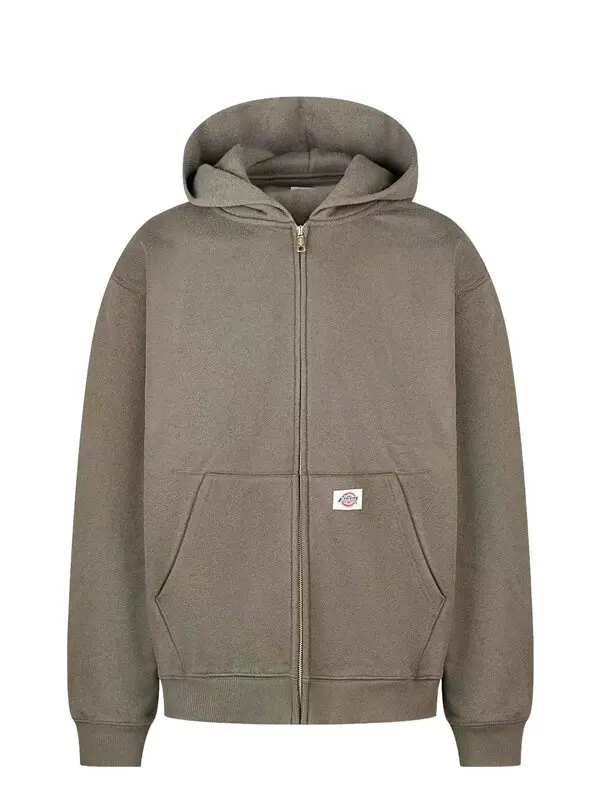 Dickies Logo-patch Hoodie - Green