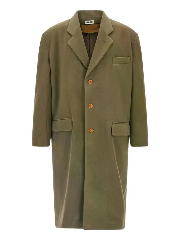 MAGLIANO Polleggio Reversible Single-breasted Coat - Green