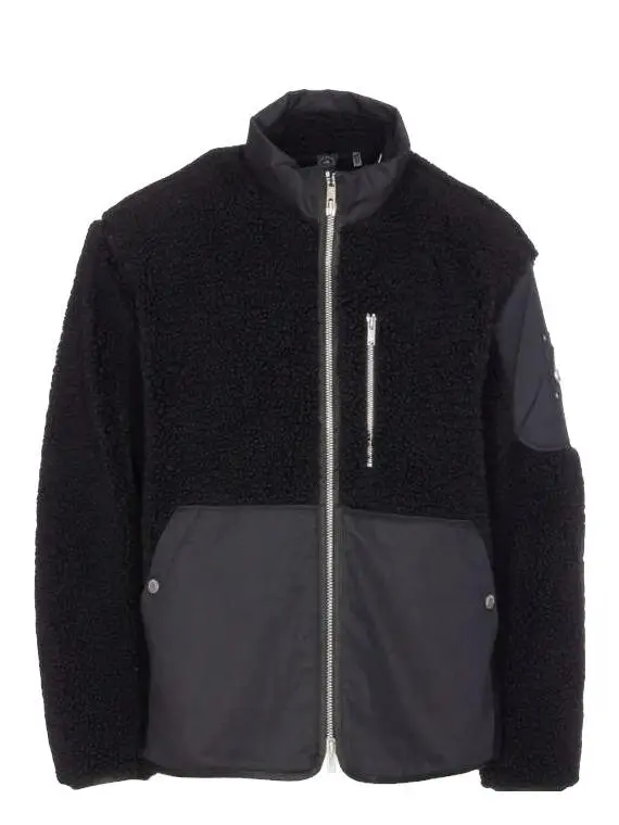 Moose Knuckles Saglek Zip Up Jacket - Black