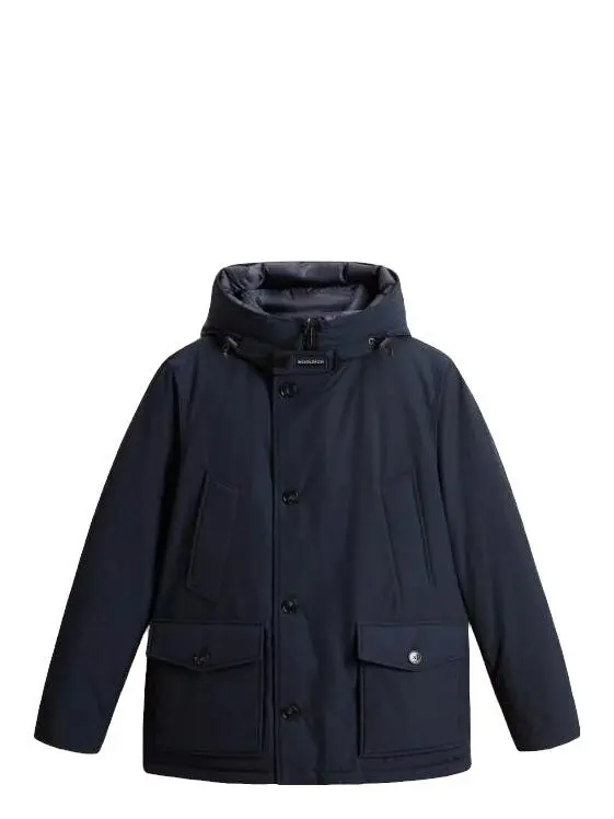 Woolrich Ramar Cloth Padded Coat - Blue