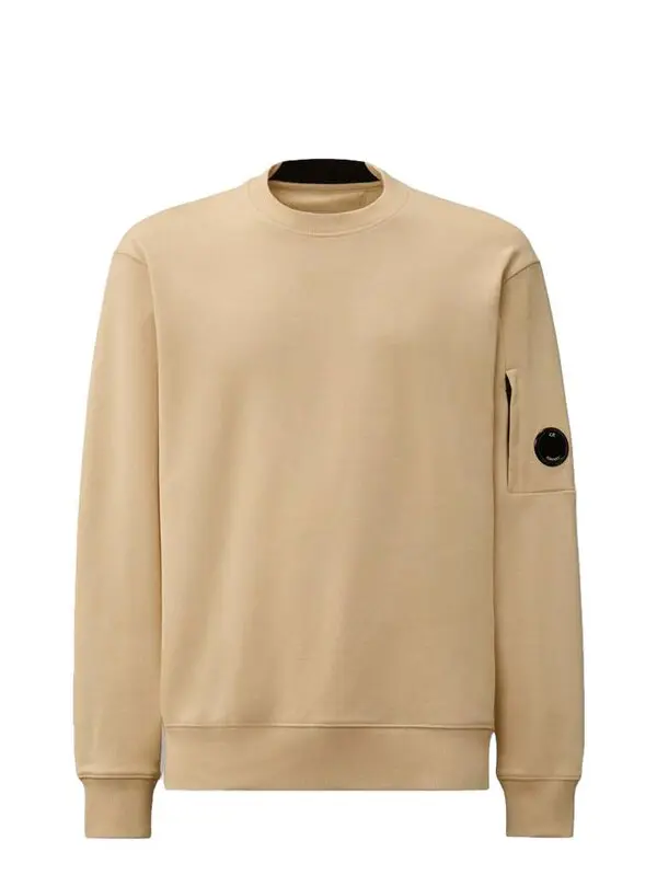 C.P. COMPANY Round Neck Sweatshirt - Beige