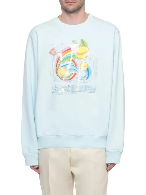 Casablanca Sweatshirt - Gnawed Blue