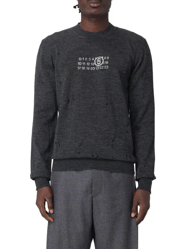 MAISON MARGIELA Distressed Sweater - Grey