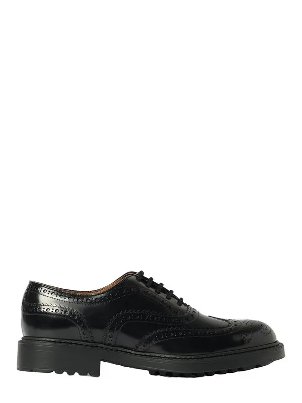 DOUCAL'S Brogue Shoes - Black