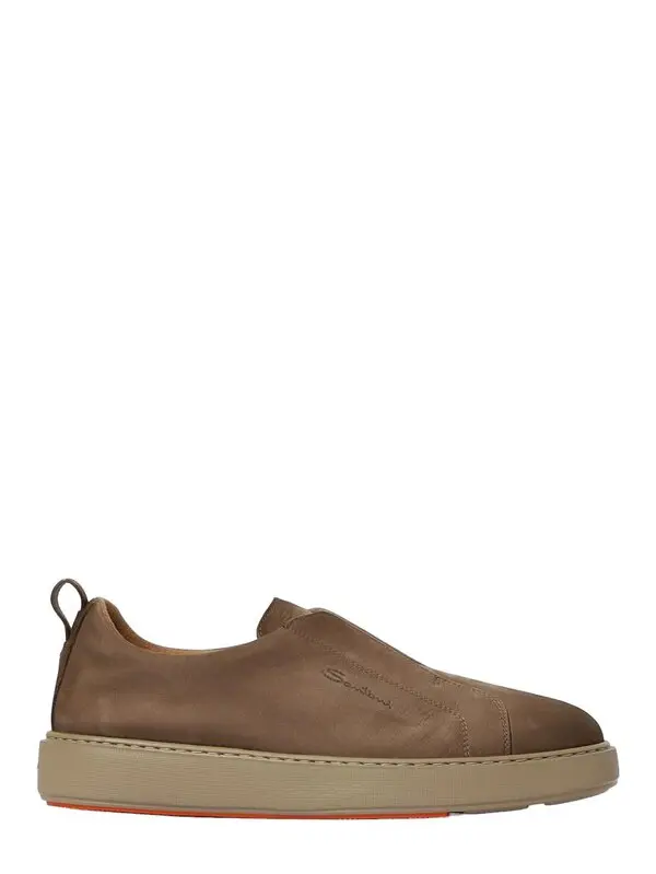 Santoni Slip-on Sneakers - Beige